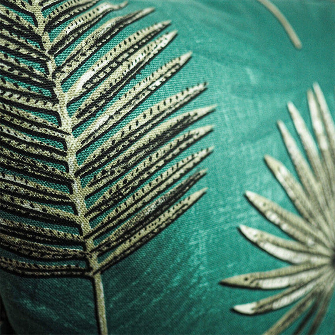 Teal Green Cushion, Pillow, 100% Cotton, Luxury Cushion Cover, Various ...