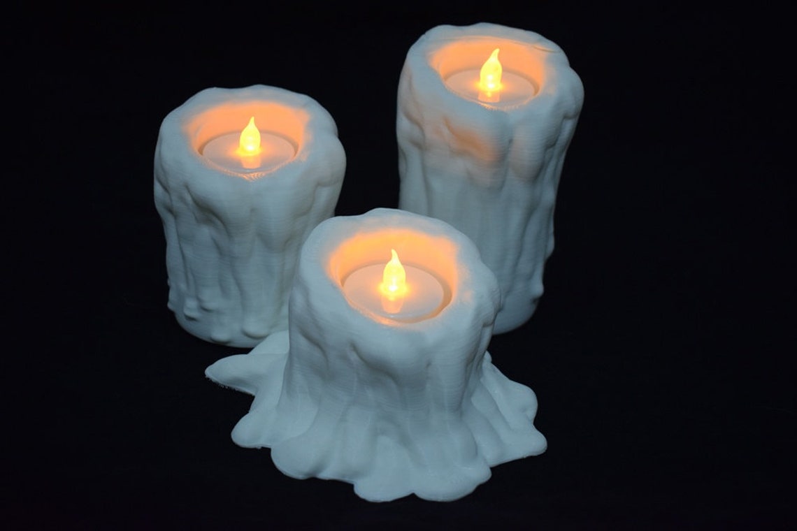 3D Printing - Candle Light Holder - STL File - Etsy