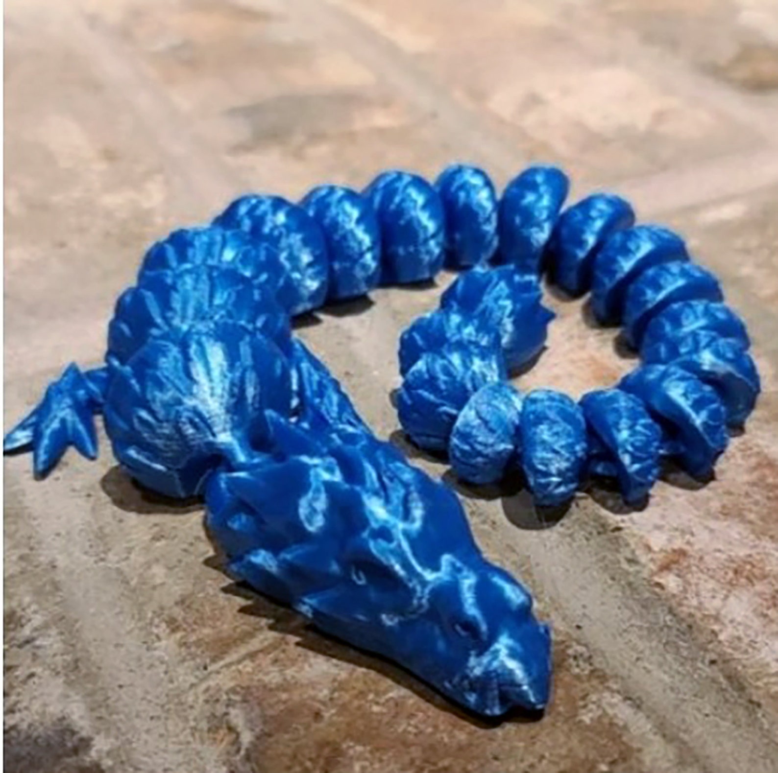 3D Printing - Articulated 3D Dragon - STL File - Etsy