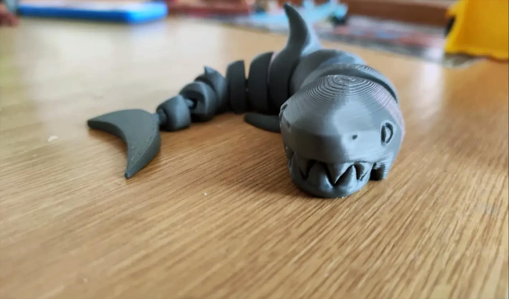 3D Printing - Articulated Baby Shark - STL File - Etsy