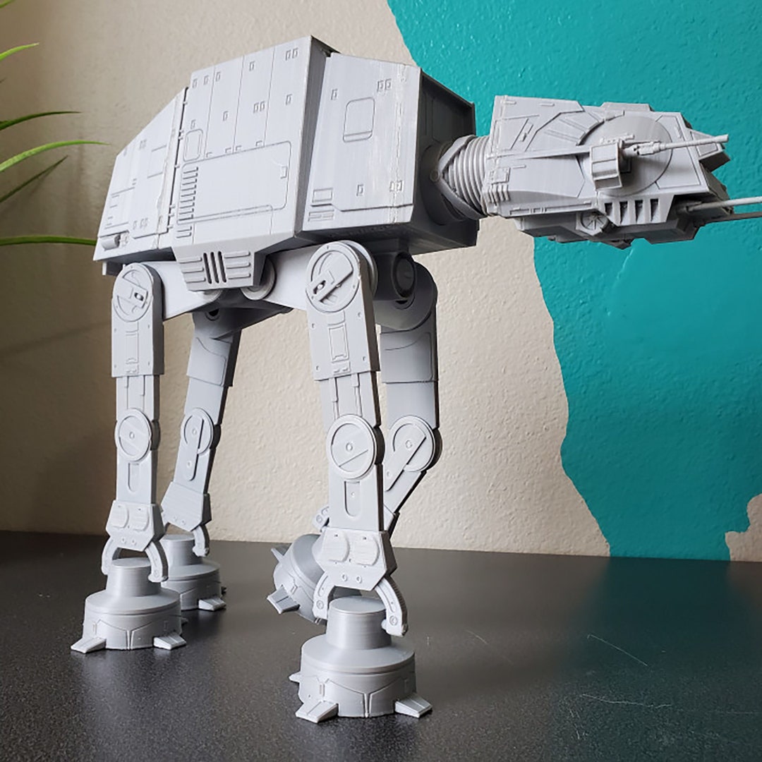 3D Printing - Detailed - AT-AT - Scale 1:7 - STL File - Etsy