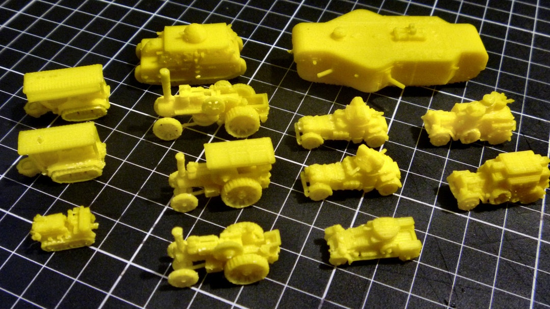 3D Printing 43 Items of World War 1 pack STL File - Etsy
