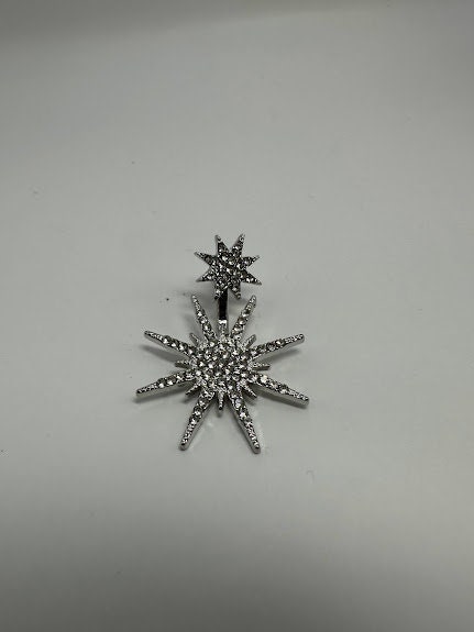 Silver Star Pin - Etsy