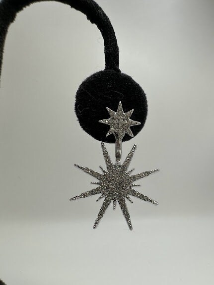 Silver Star Pin - Etsy