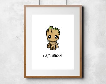I Am Groot - Etsy