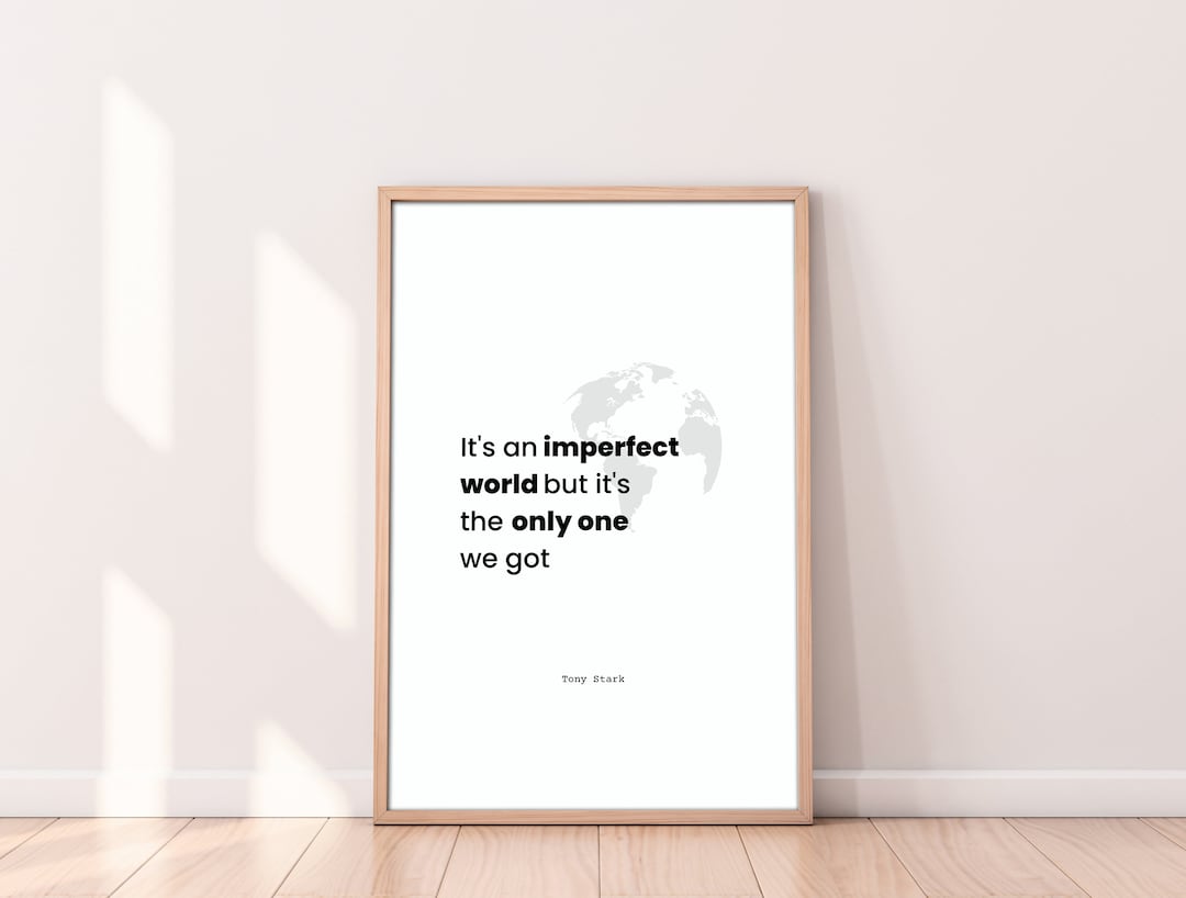 Tony Stark Printable Quote, Marvel Quote Prints, Marvel Wall Art ...