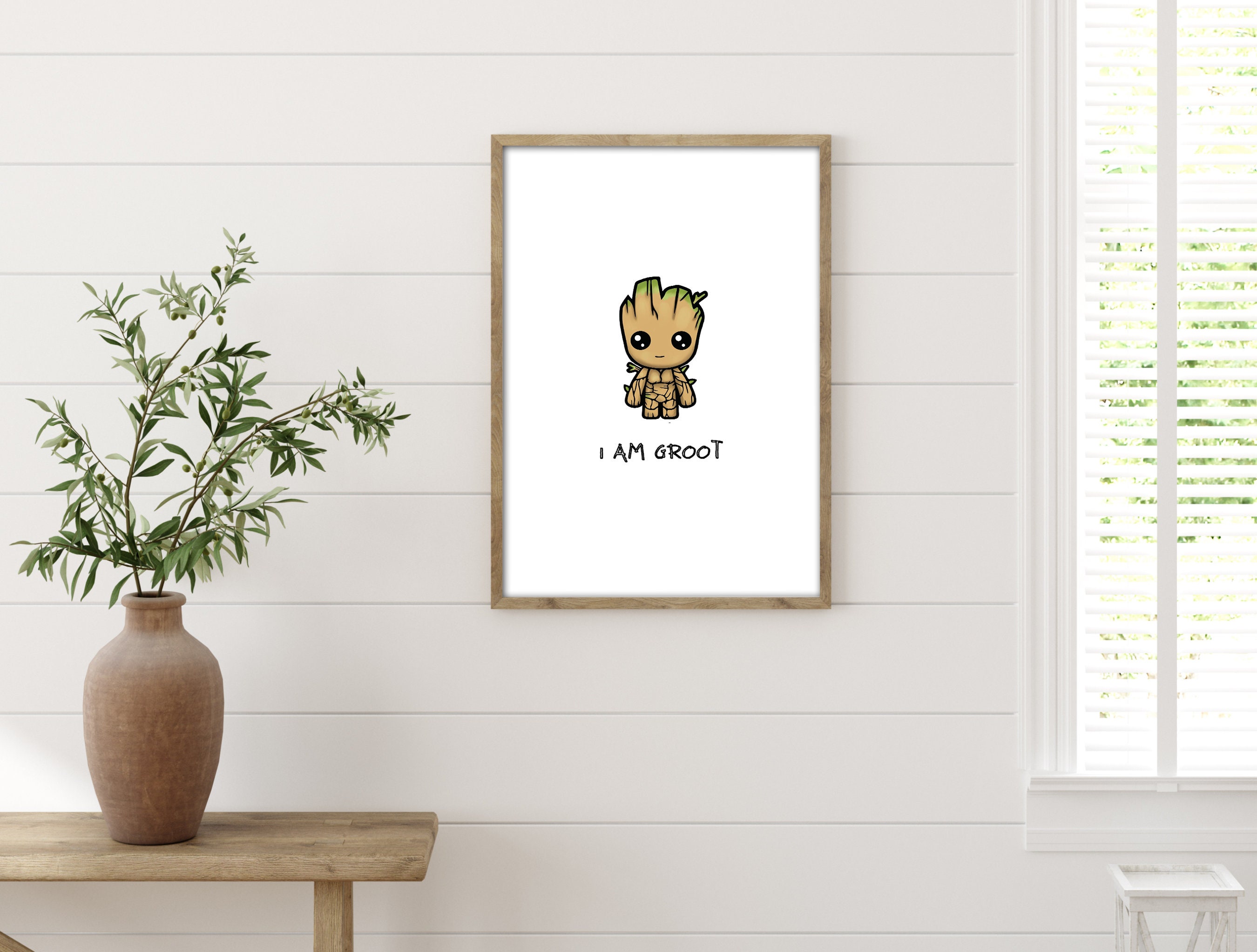 I Am Groot Printable Quote, Marvel Wall Art, Guardians of the Galaxy ...