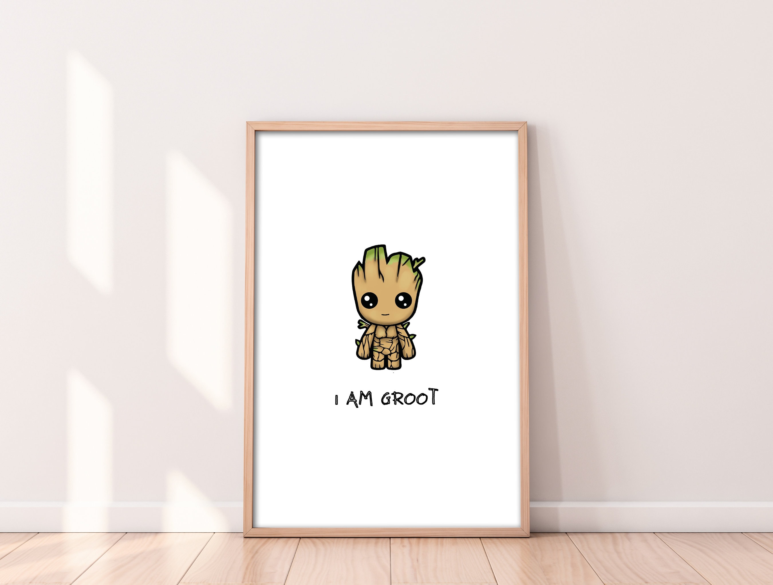 I Am Groot Printable Quote, Marvel Wall Art, Guardians of the Galaxy ...