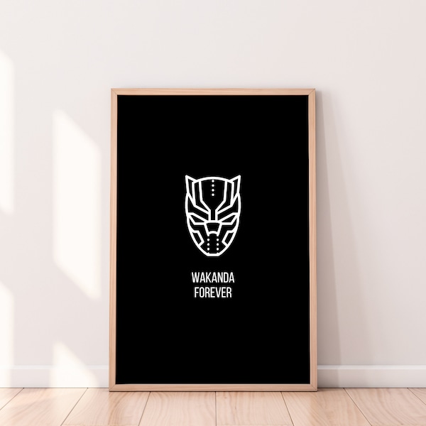 Wakanda Poster - Etsy