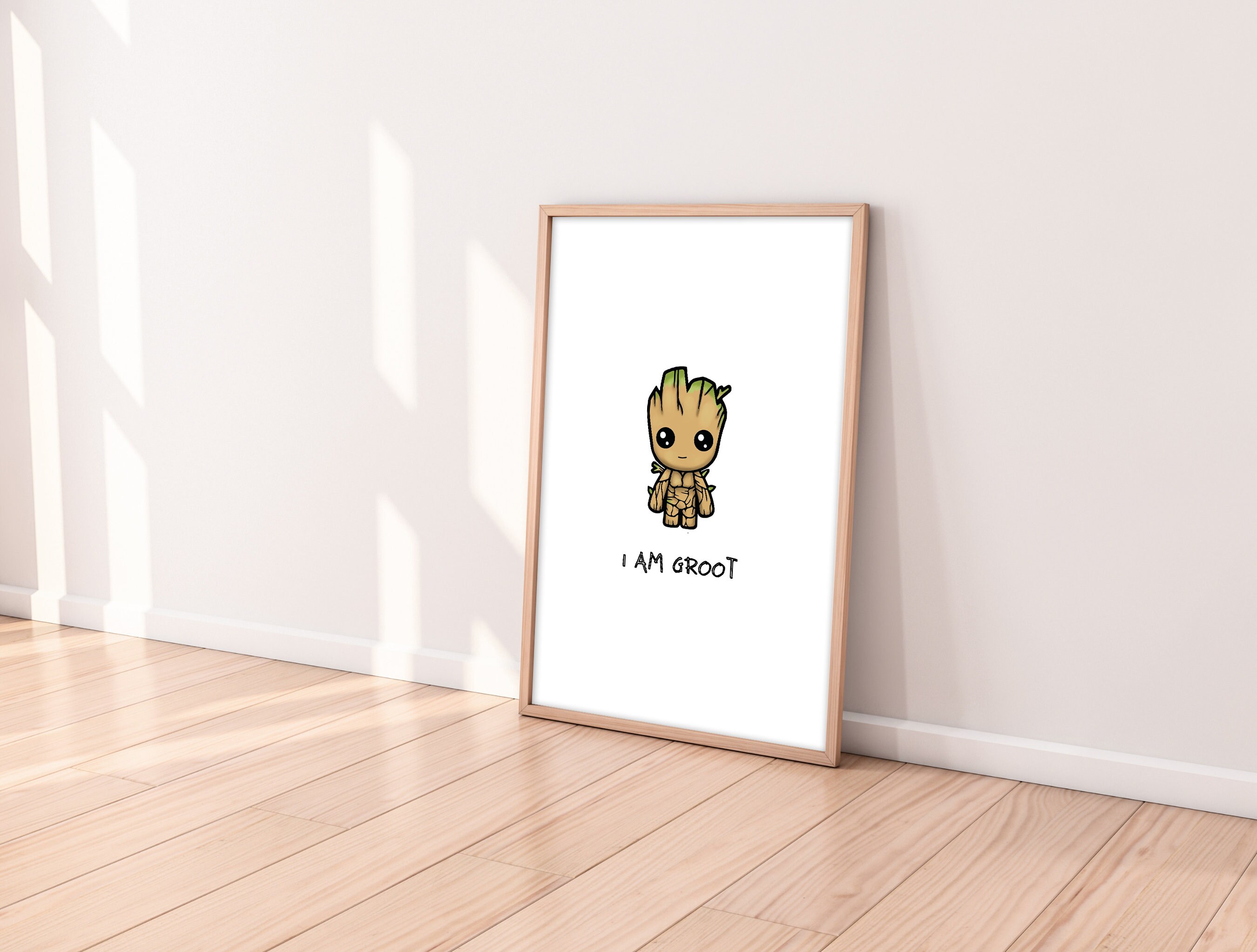I Am Groot Printable Quote, Marvel Wall Art, Guardians of the Galaxy ...