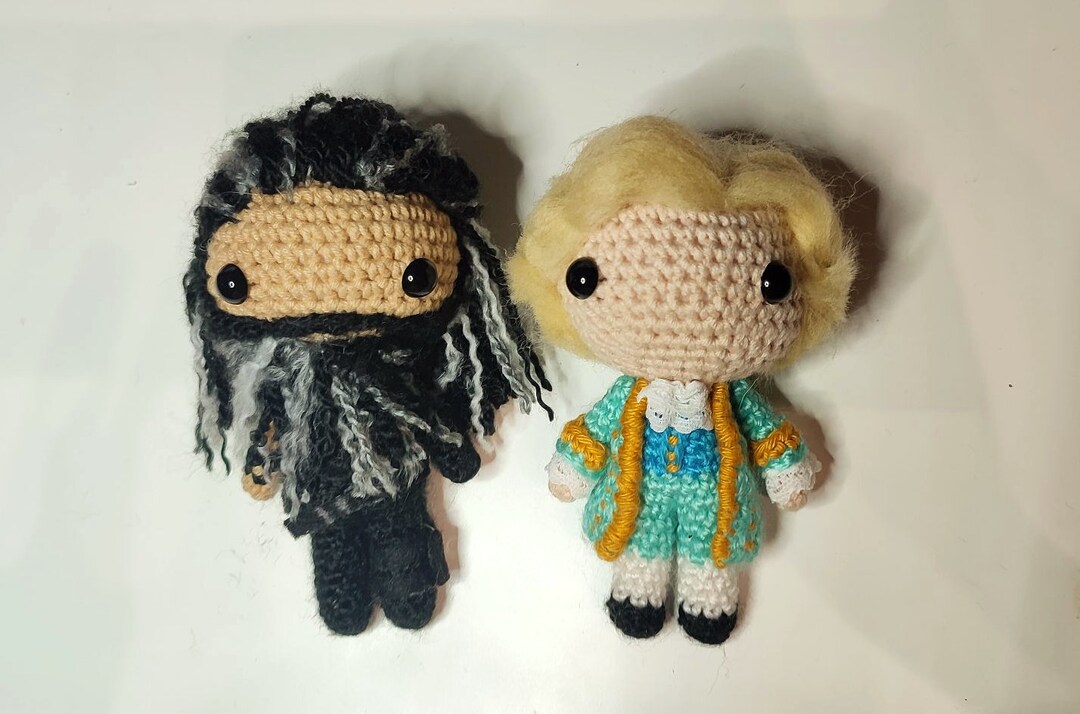 BLACKBEARD Ed Teach OFMD Our Flag Means Death Character Doll Mini Gay ...