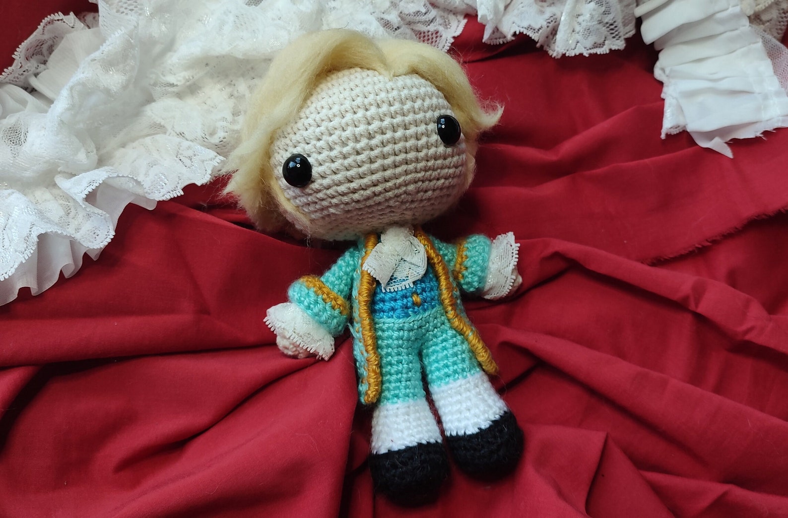 Big STEDE BONNET - OFMD Doll for a Fan - Our Flag Means Death - Rhys ...
