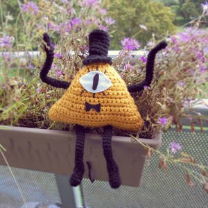 BILL Cipher - GRAVITY FALLS - Custom Fandom Doll/plushie, Gift for a ...