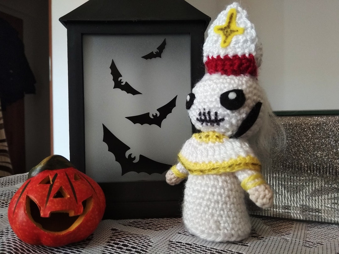 PAPA NIHIL - Custom Doll - Mini Papa Emeritus Zero Toy - GHOST Band ...