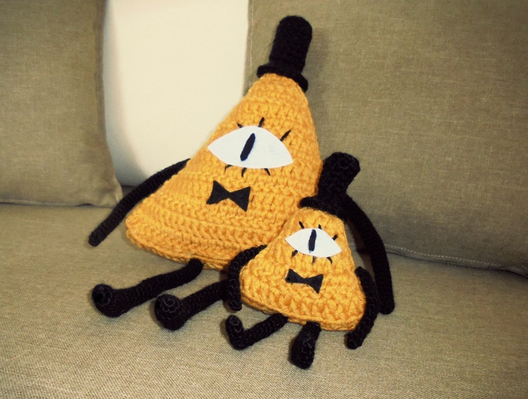 BILL Cipher - GRAVITY FALLS - Custom Fandom Doll/plushie, Gift for a ...