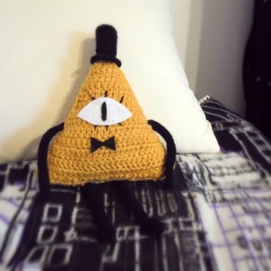 BILL Cipher - GRAVITY FALLS - Custom Fandom Doll/plushie, Gift for a ...