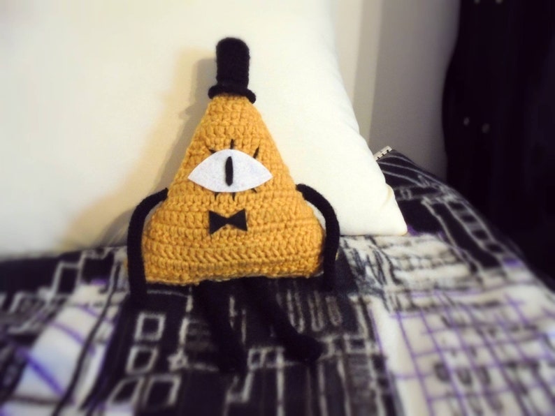 BILL Cipher - GRAVITY FALLS - Custom Fandom Doll/plushie, Gift for a ...