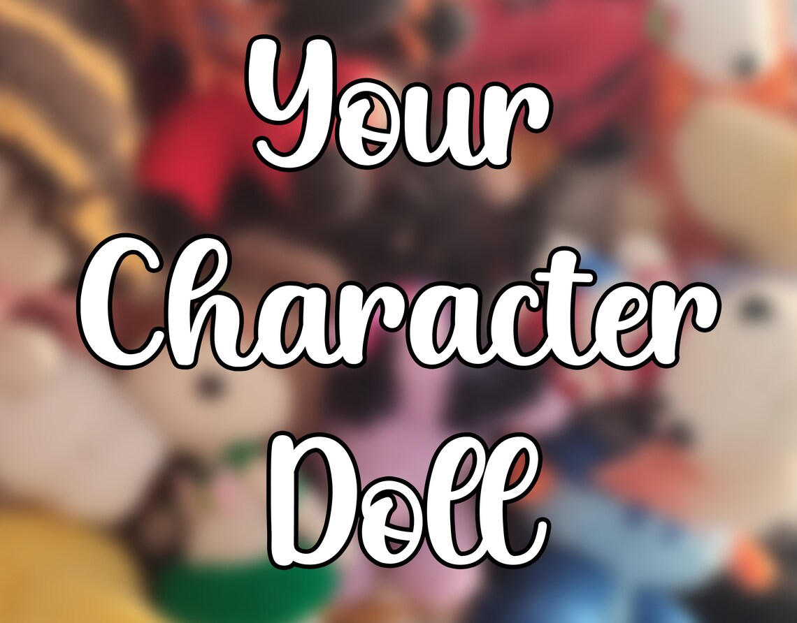Your Original Character Doll OC Art Fandom Doll Custom - Etsy