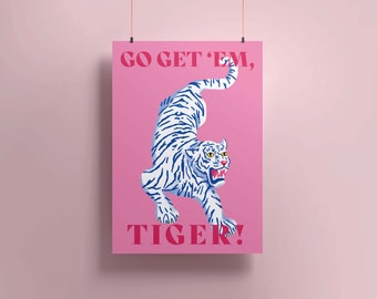 Go Get Em Tiger - Etsy
