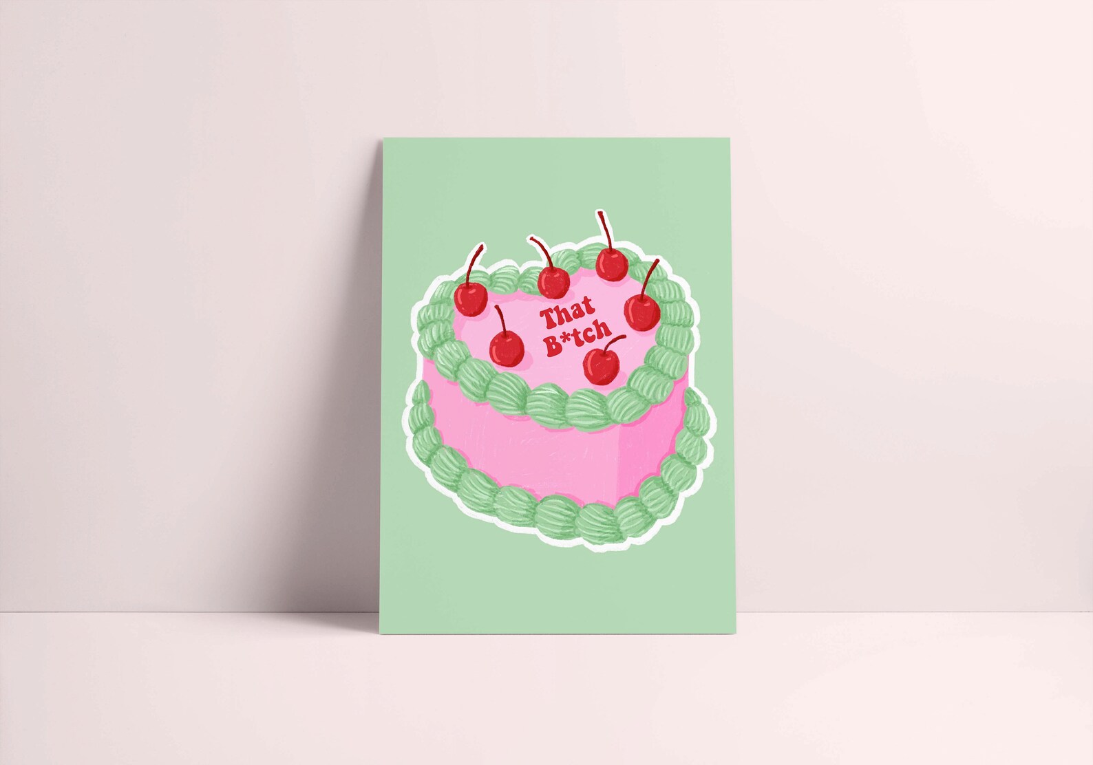 Cake Print | Etsy