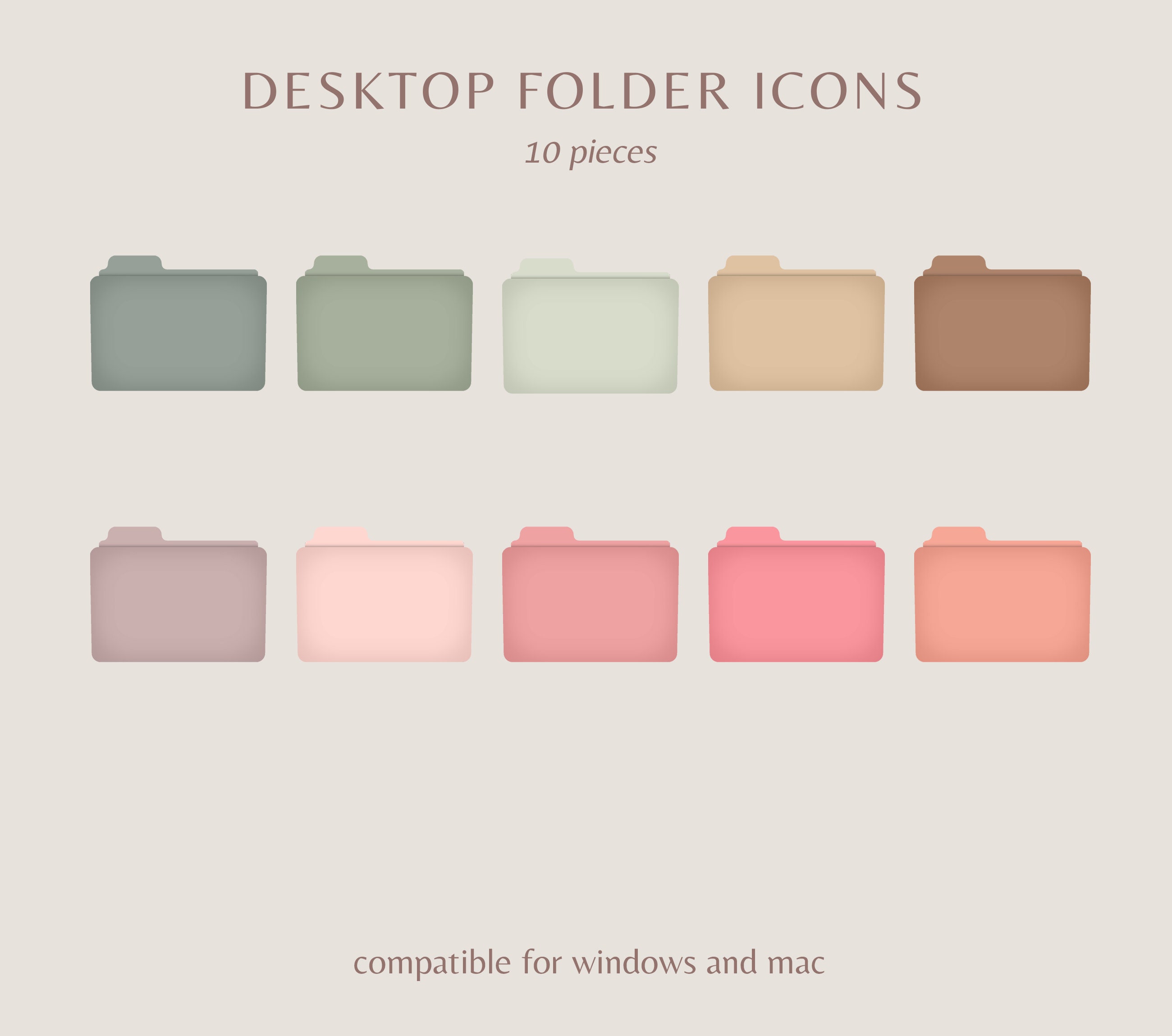 Pink Desktop Folder Icons Aesthetic MacBook Folder Icons, 42% OFF