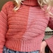 Crochet Color Block Sweater Pattern/pdf Pattern/digital Download - Etsy