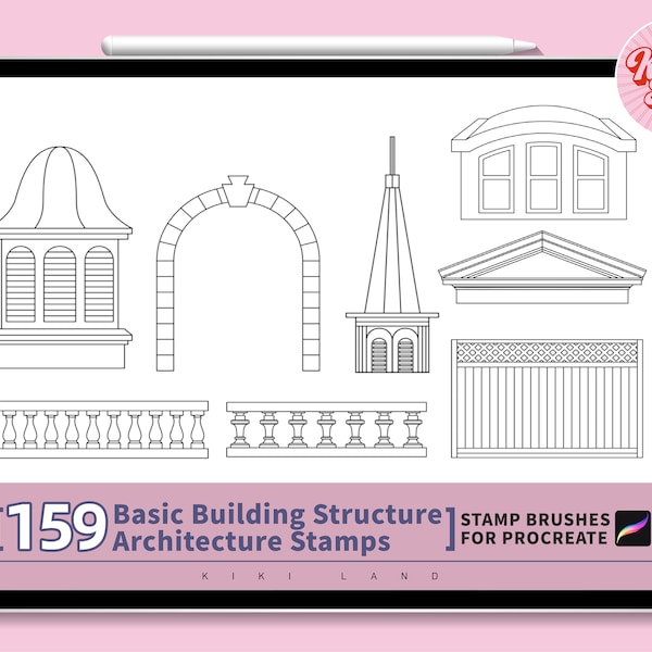 Architecture Stamps - Etsy