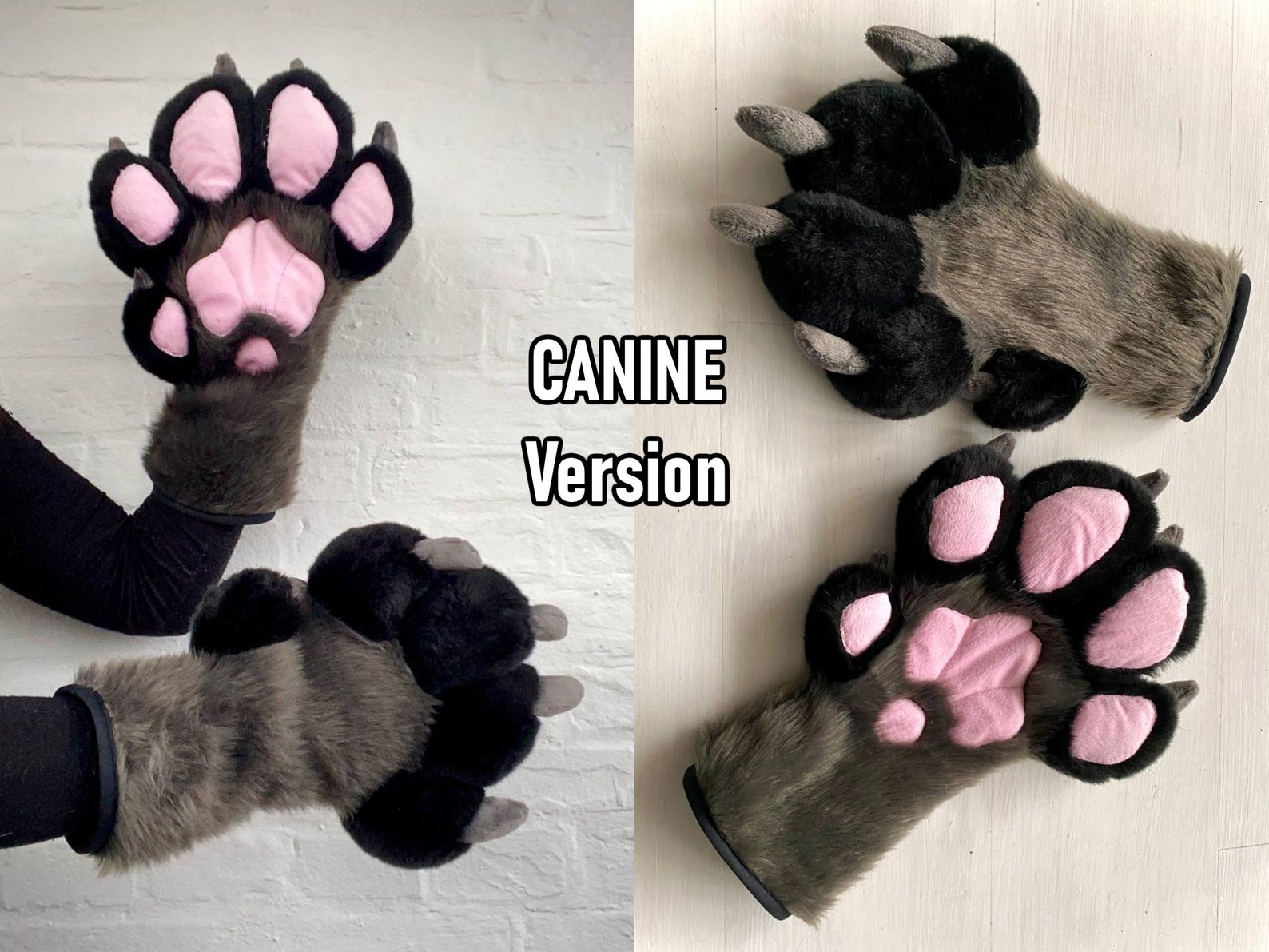 Canine and Feline Feral Hand Paws Digital Pattern PDF - Etsy