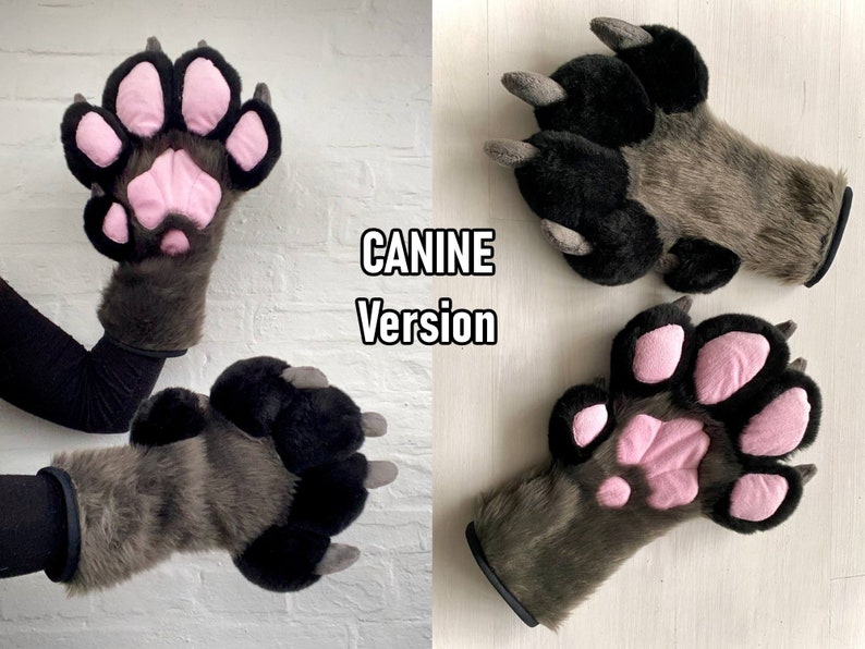 Canine and Feline Feral Hand Paws Digital Pattern PDF - Etsy
