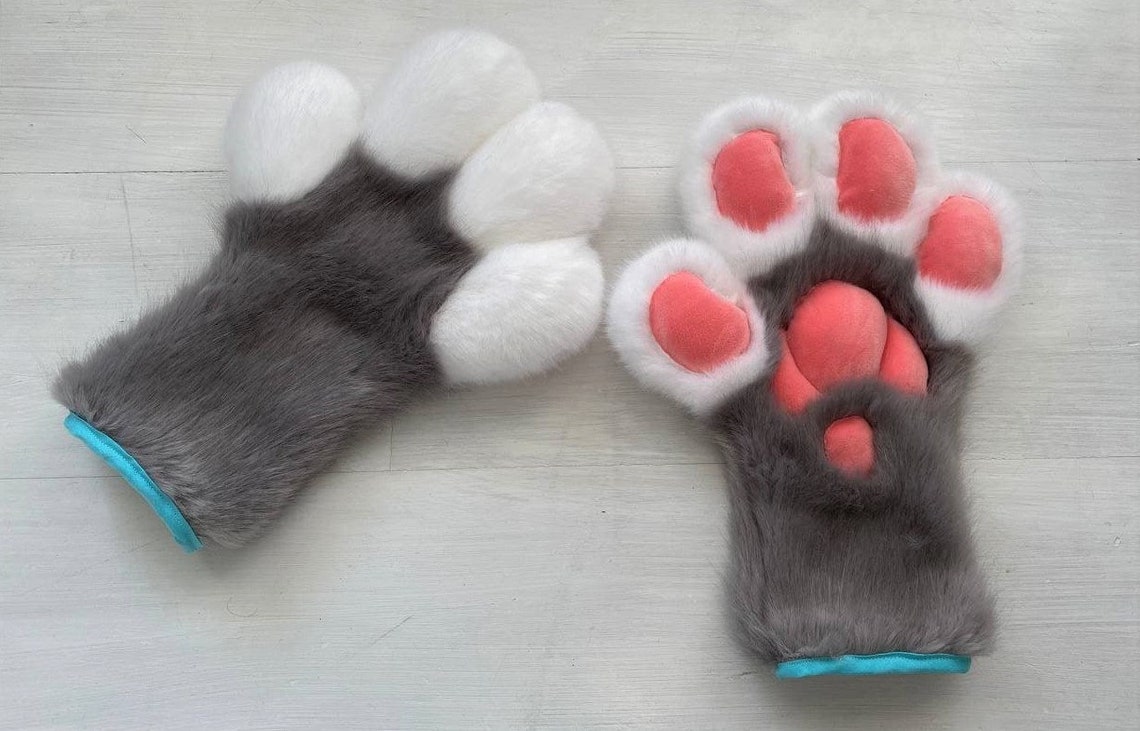 Puffy 4 Fingered Mochi Paw Digital Pattern PDF DOWNLOAD - Etsy