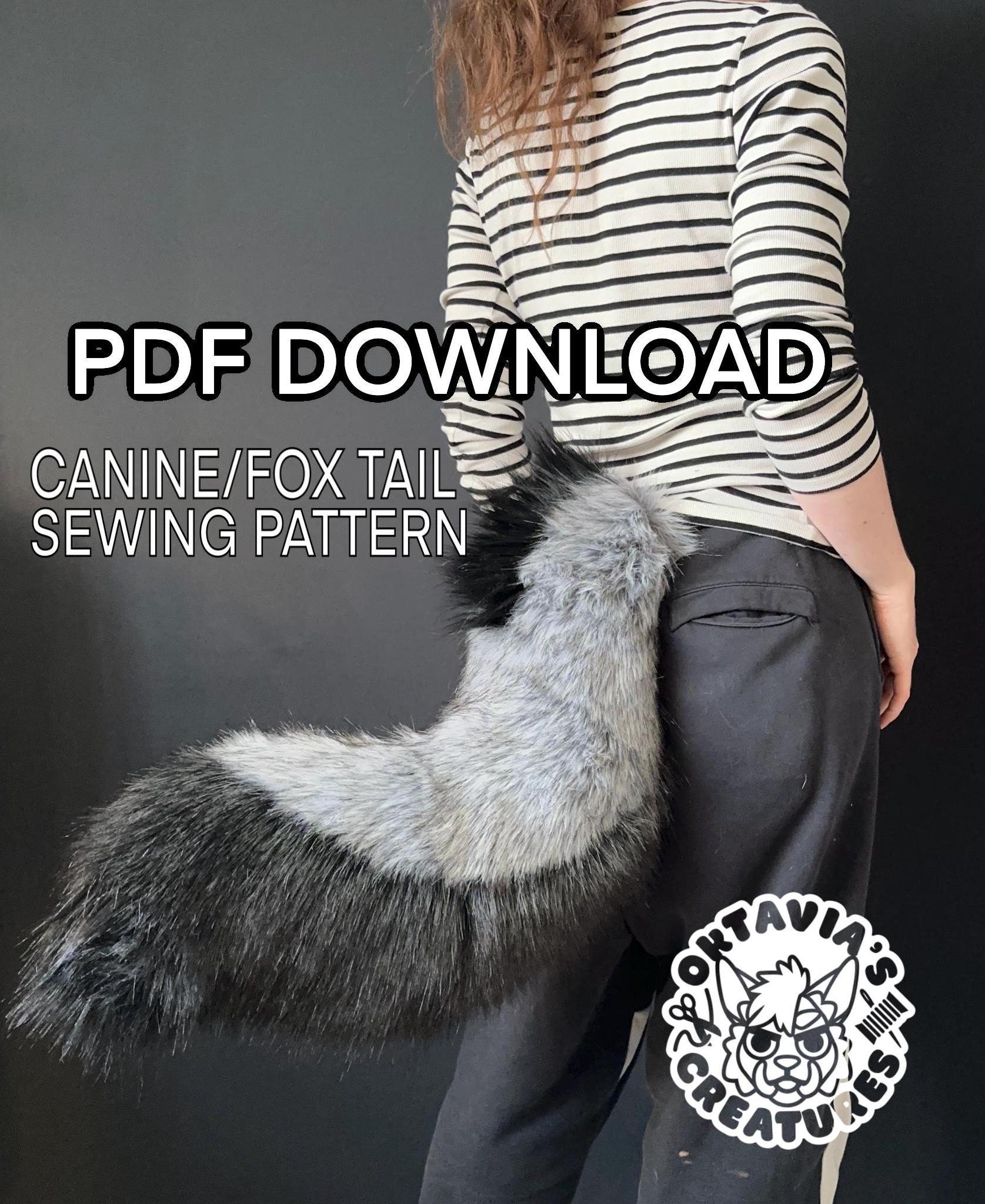 Fox Tail Template By