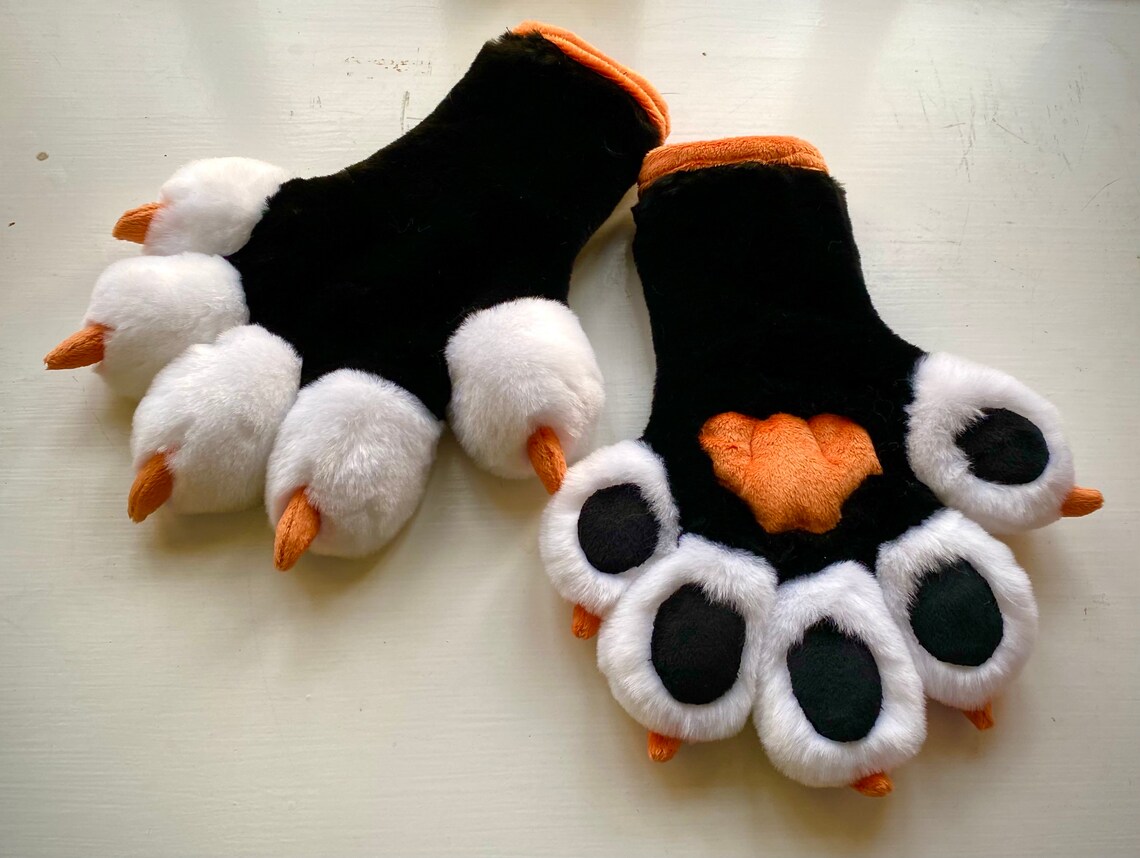 Puffy 5 Fingered Paw Digital Pattern PDF DOWNLOAD - Etsy