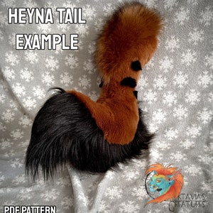 Hyena Tail for Fursuits, Cosplay and Costume Making - Digital PDF ...
