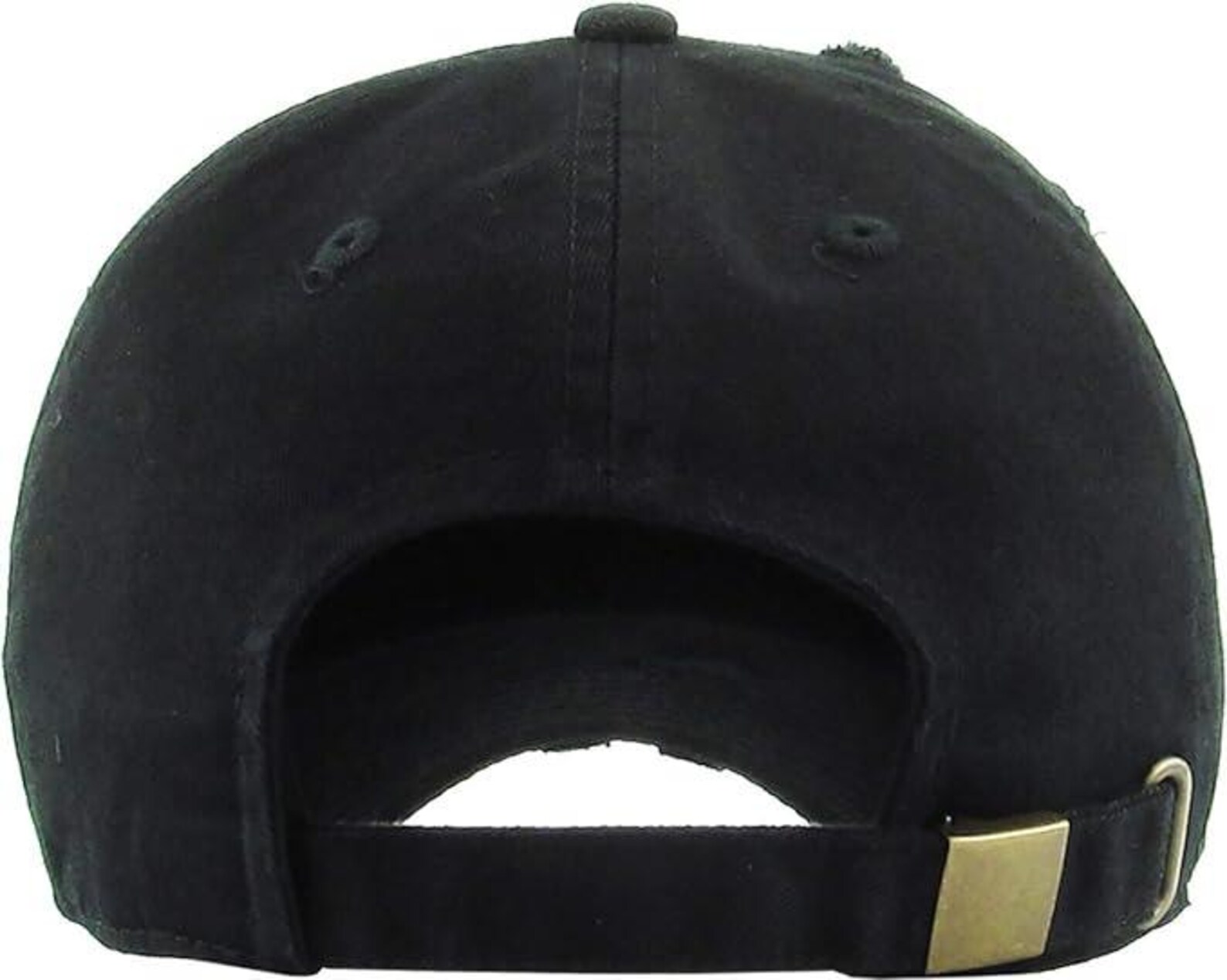 Holographic Moon Phase Hat – Reflective Distressed Dad Hat | Black ...