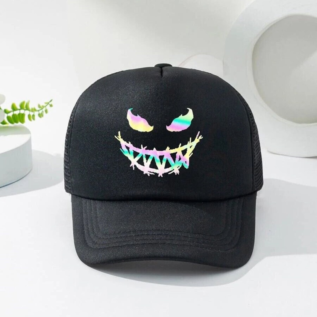 Cool Cartoon Toddler Kids Cap 8-11Y Black - Etsy