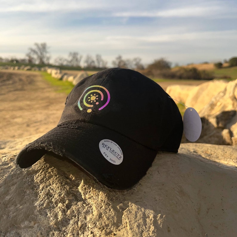 Solar System - Dad Hat/baseball Cap - Reflective Holographic Vinyl ...