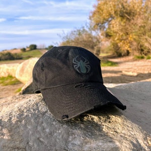 Spider - Dad Hat/baseball Cap - Reflective Holographic Vinyl - Vintage ...