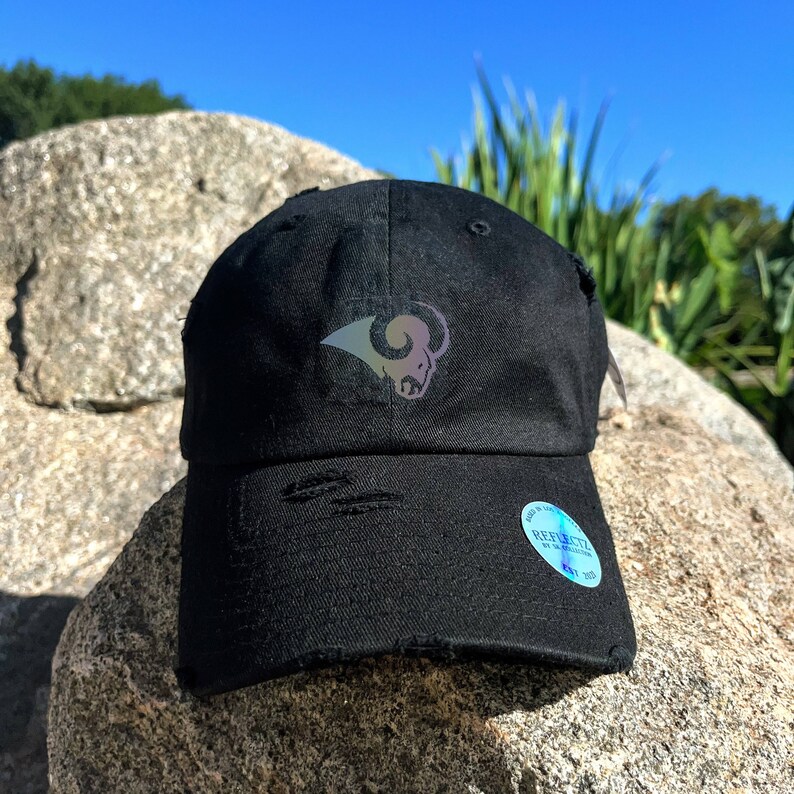 Ram Dad Hat/baseball Cap Reflective Holographic Vinyl - Etsy