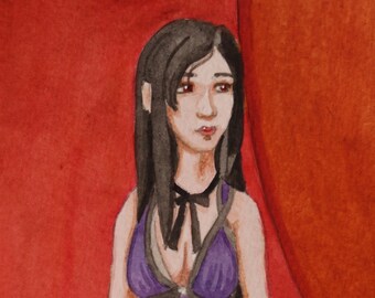 Tifa Purple Dress - Etsy