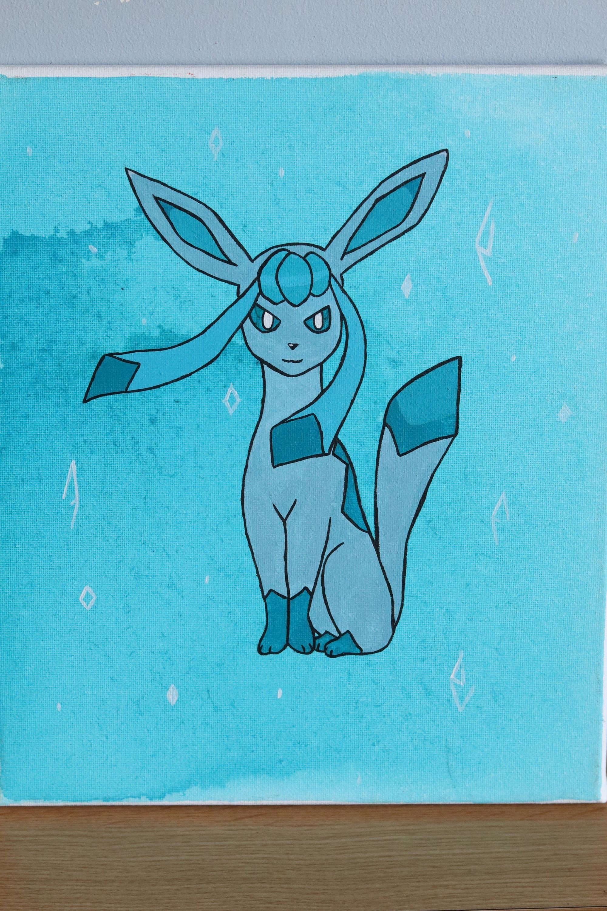 How To Draw Glaceon