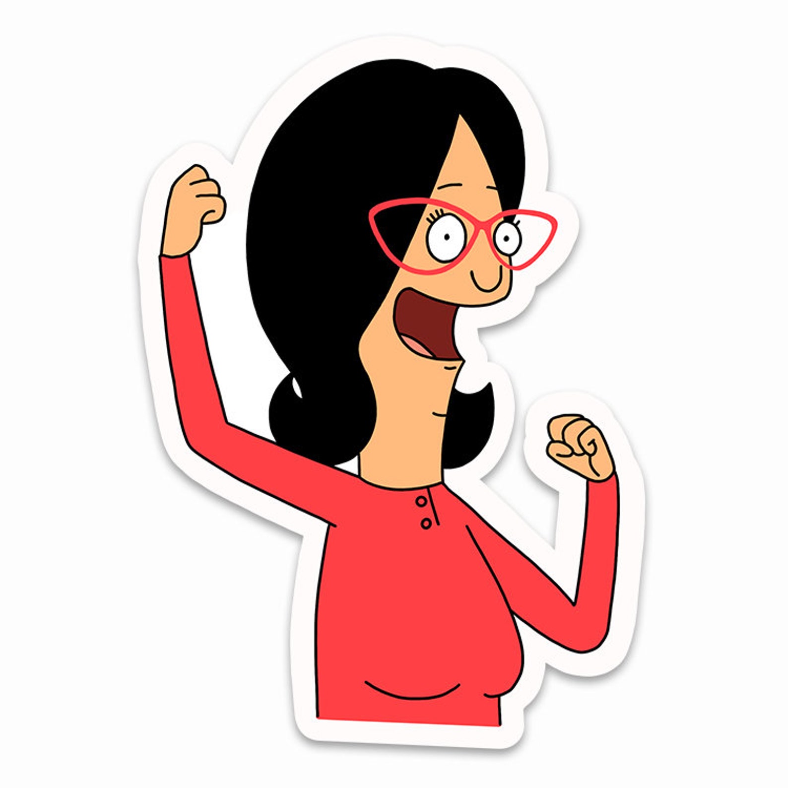 Bobs Burgers Stickers Linda Belcher Etsy