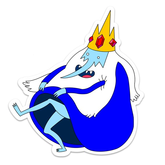 Adventure Time Stickers Ice King Dancing | Etsy