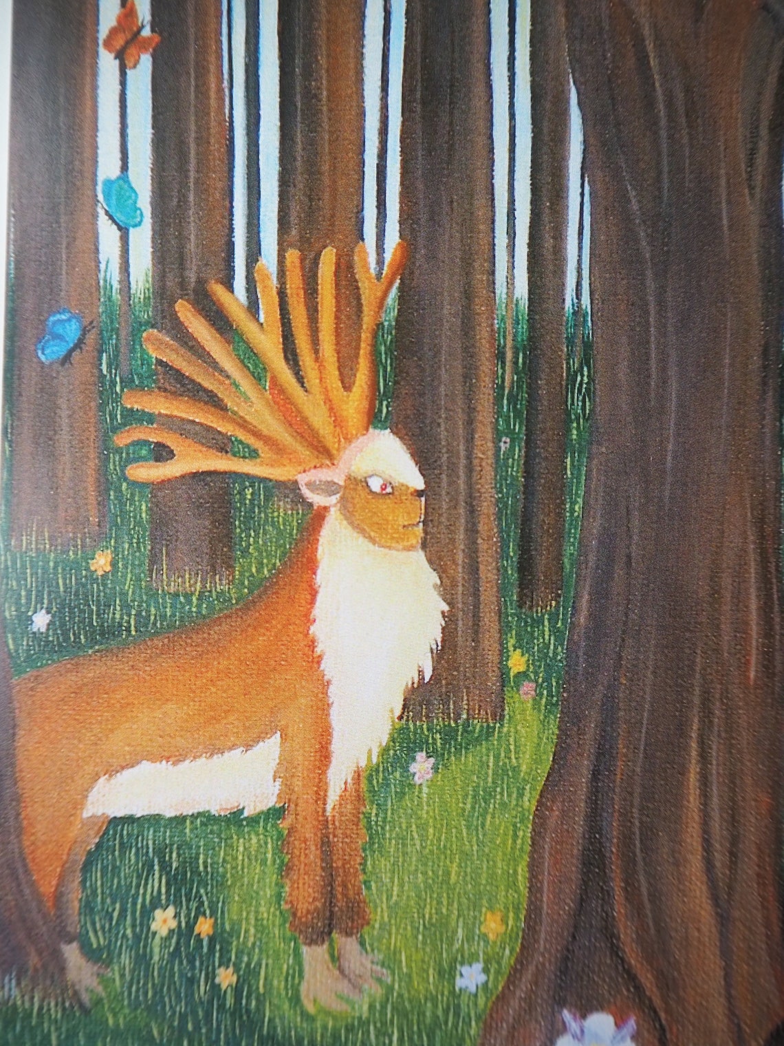 Princess Mononoke Print A4 | Studio Ghibli | Original Illustration - Etsy