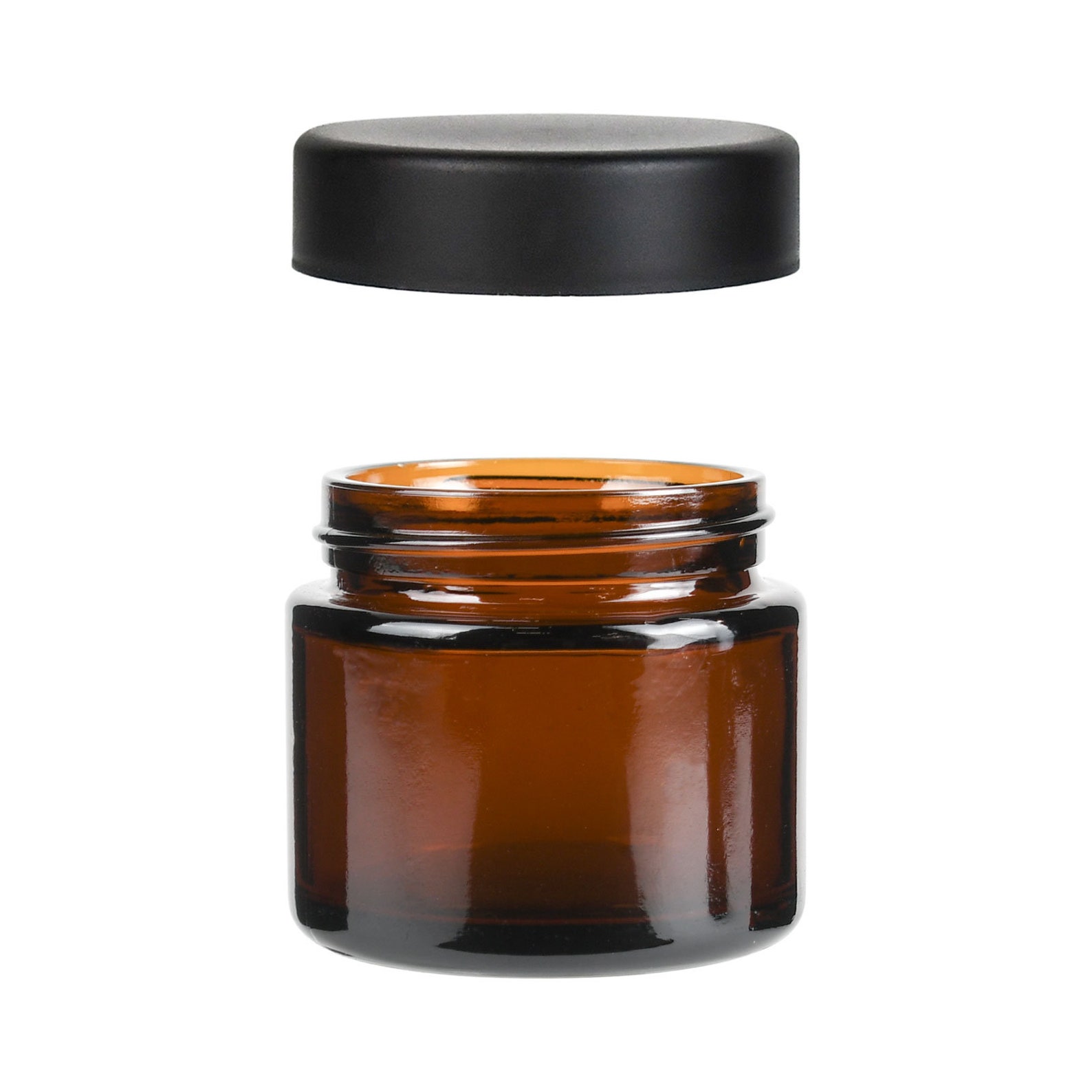 Amber Glass Spice Jars, Spice Jars, Amber Screw Top Lid Spice Jars ...