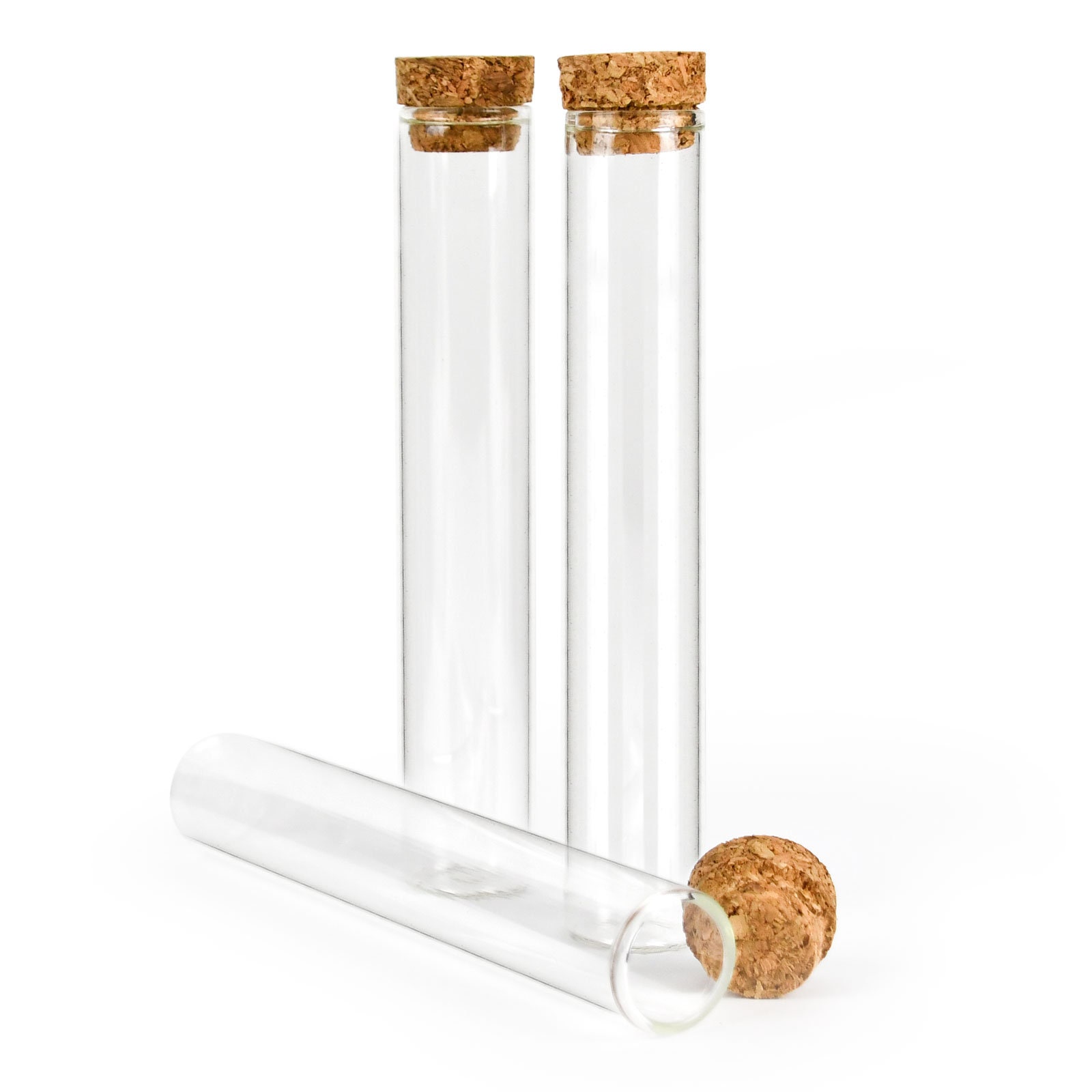 130mm Glass Test Tube Corked Glass Vial Emptypropagation - Etsy