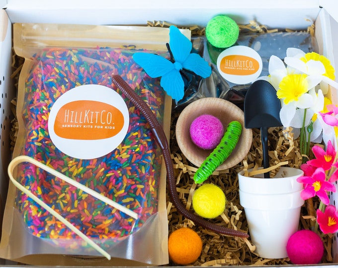 Garden Sensory Box Rice Sensory Kit - Etsy