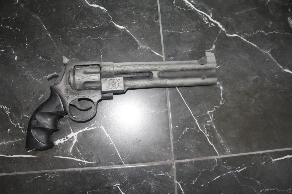 Blue Rose Revolver Devil May Cry 4 Cosplay Nero Revolver | Etsy