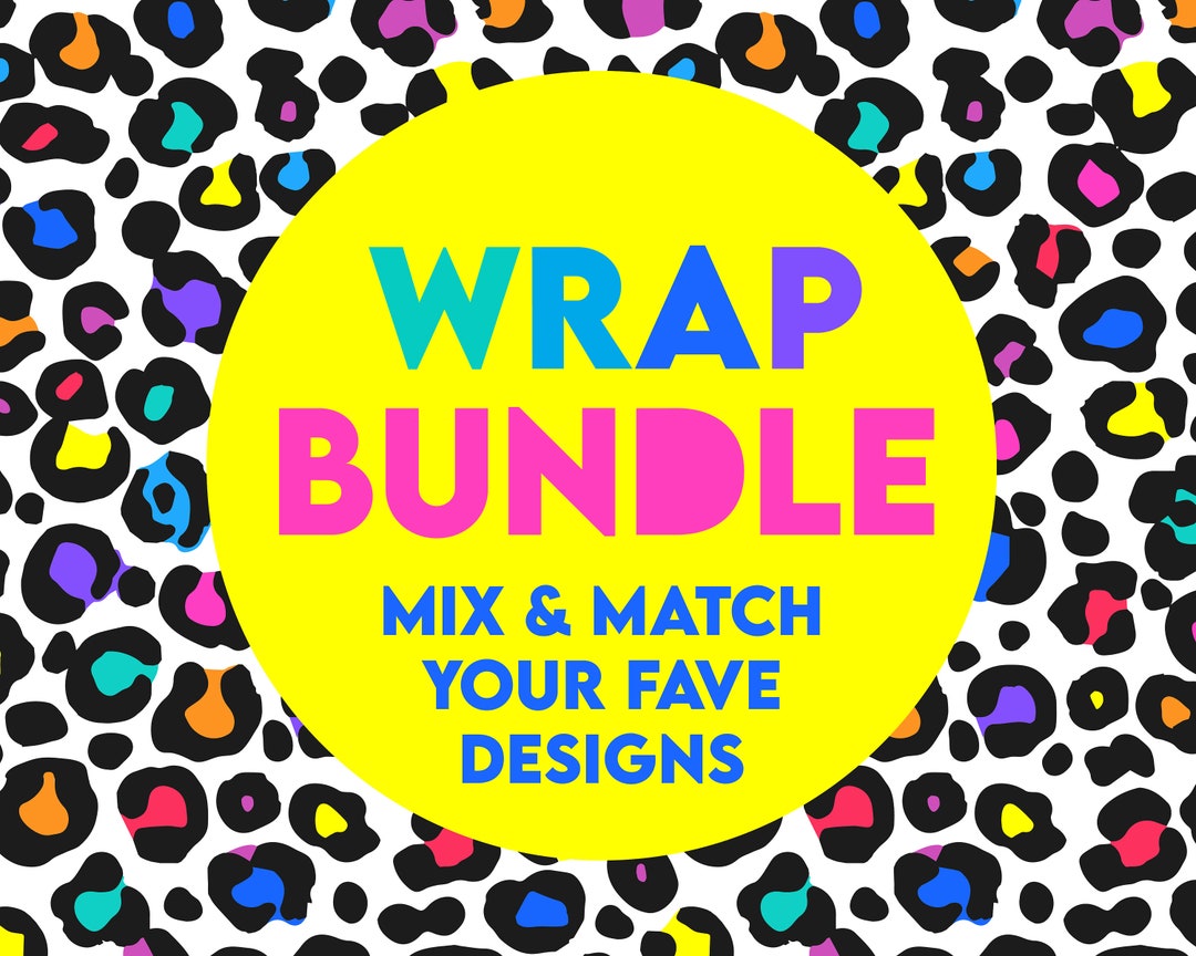 Rainbow Wrapping Paper Bundle: Eco-friendly Gift Wrap With Tag - Etsy