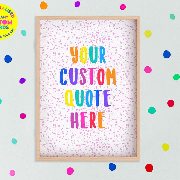 Slogan Wall Art - Etsy