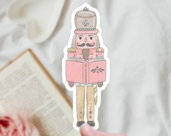 Christmas Nutcracker 1 Transparent or White Waterproof Vinyl Stickers, Sticker Bundle, Sticker ...